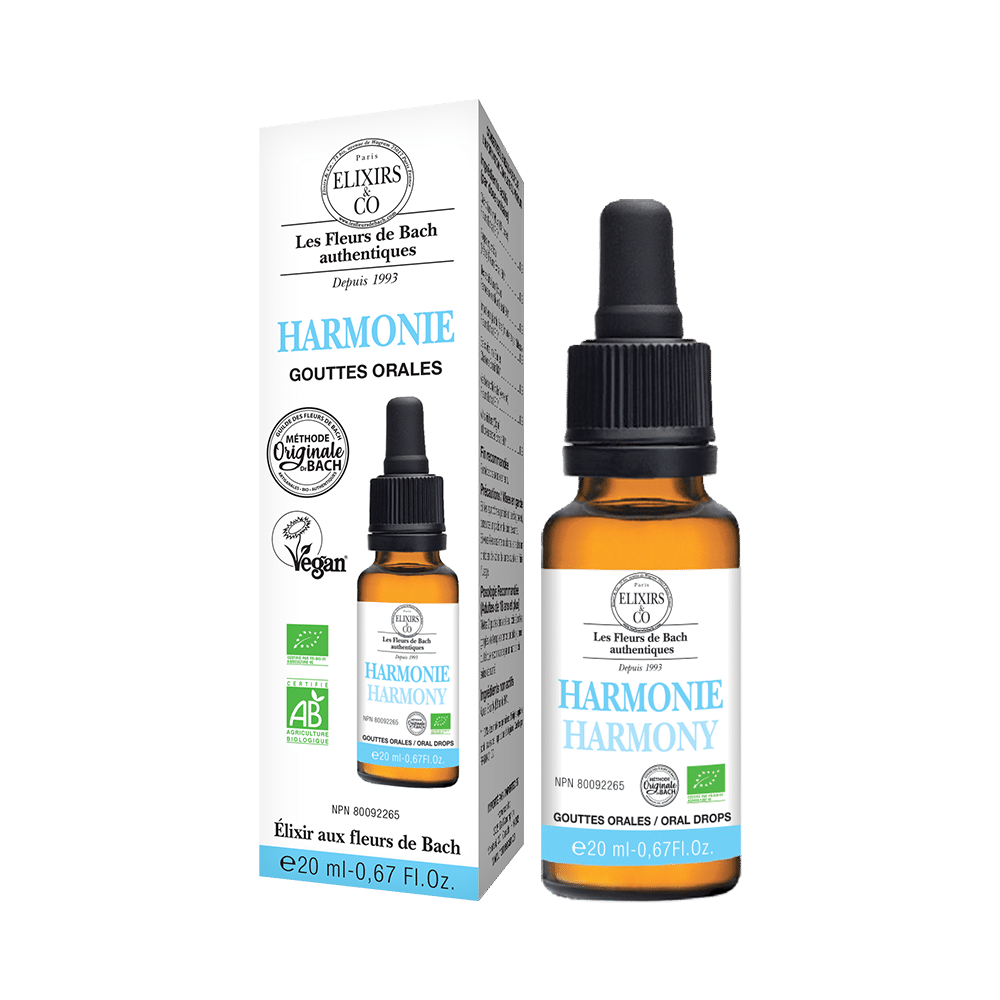 Harmonie élixir composé bio - Elixirs & Co – Homeocan