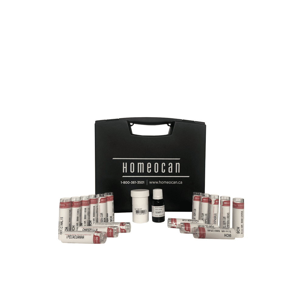 Complete homeopathic emergency kit - Homeocan