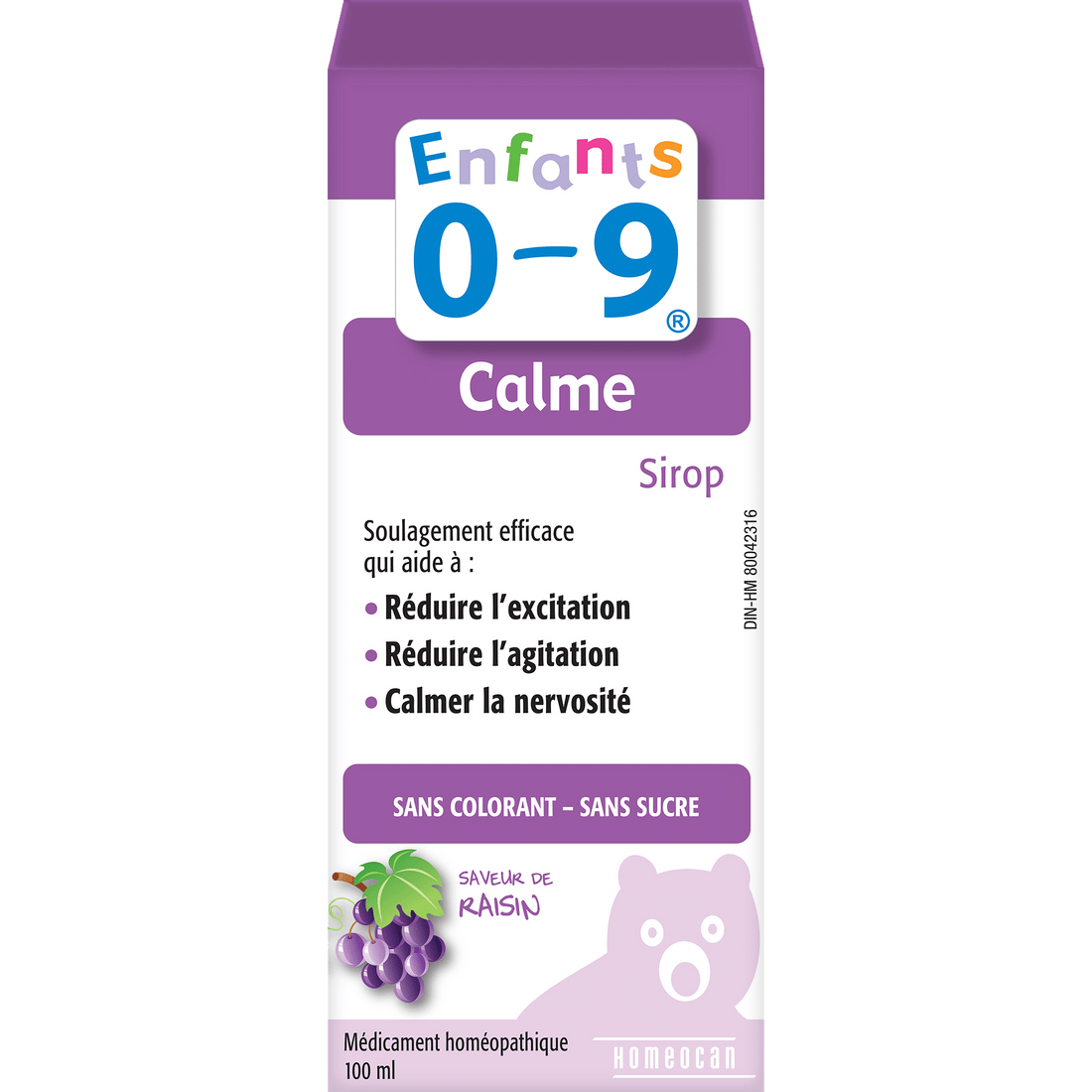 Calm syrup - Homeocan